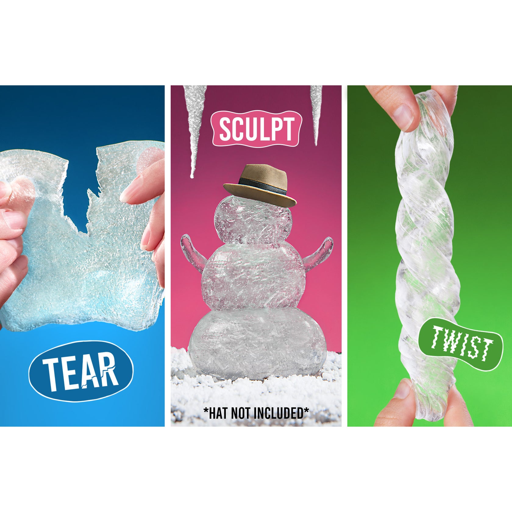 Crystal Clear | Liquid Glass® Thinking Putty® – Crazy Aaron's