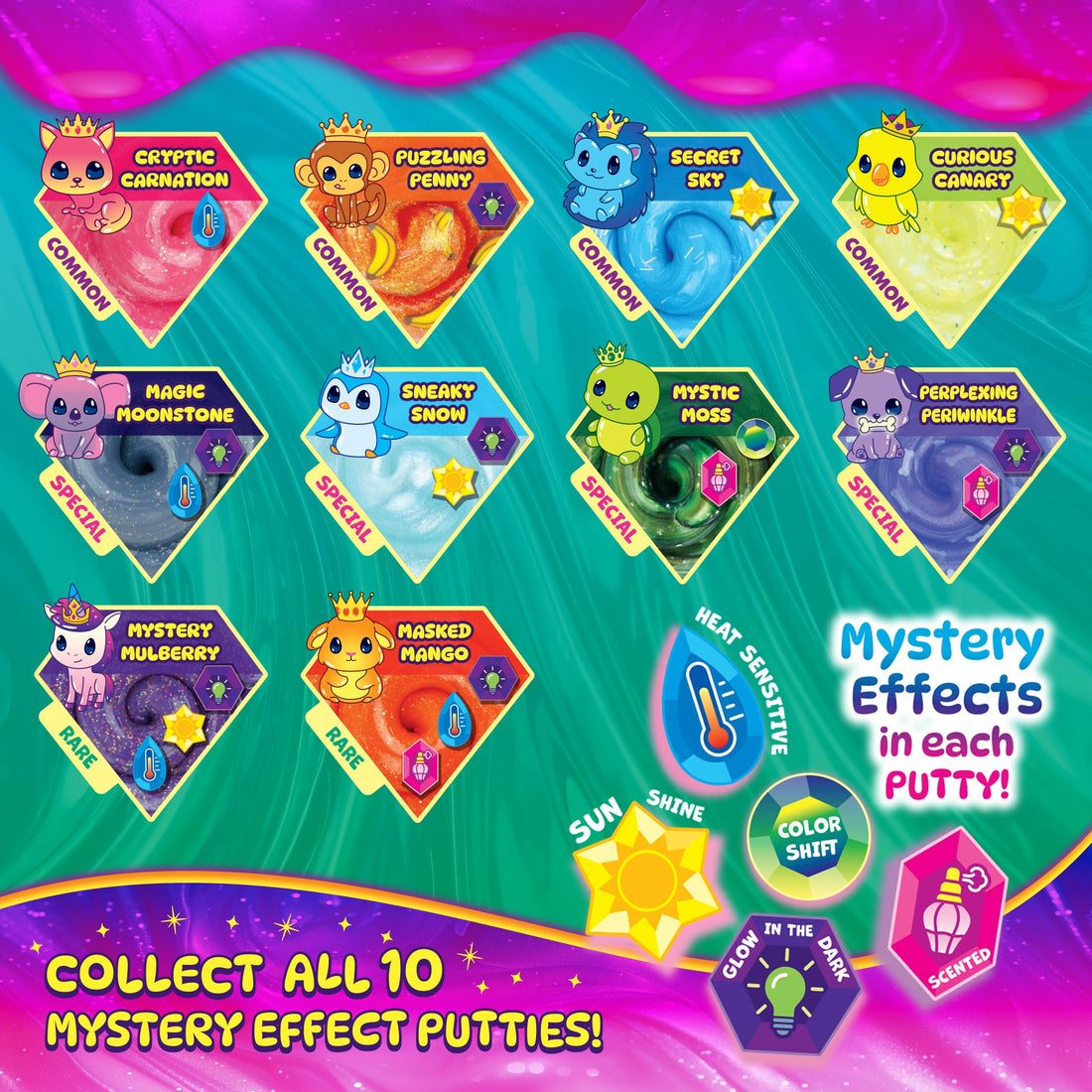 Treasure Reveal – Crazy Aaron's